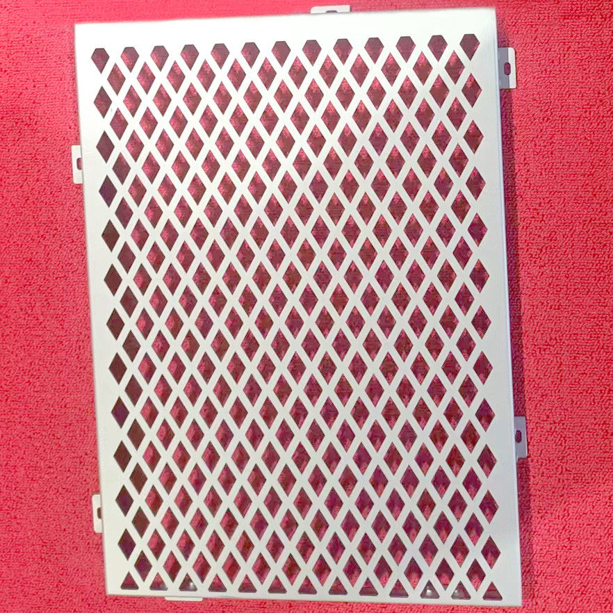 CNC Machine Punched Aluminum Wall Cladding panel with Custom Patterns ...